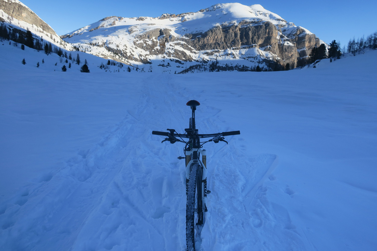 Winter Biketour Südtirol Januar 2020